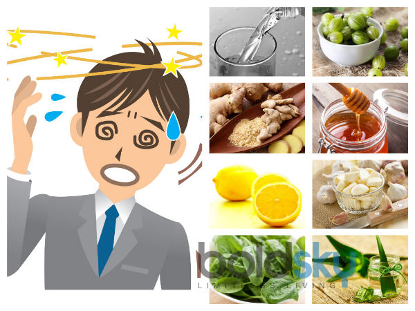 10 Simple Home Remedies For Dizziness - Boldsky.com