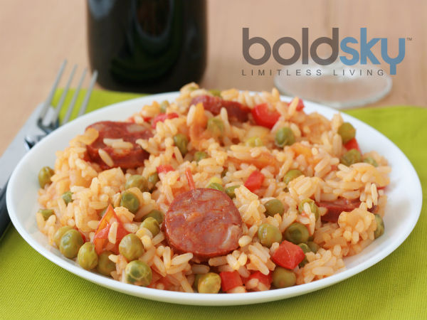 Yummy Cocktail Sausage Fried Rice Recipe - Boldsky.com