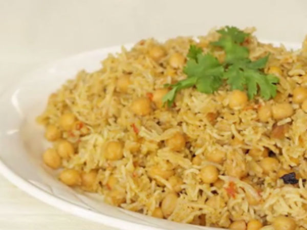 Tasty Chickpeas Biryani Recipe - Boldsky.com