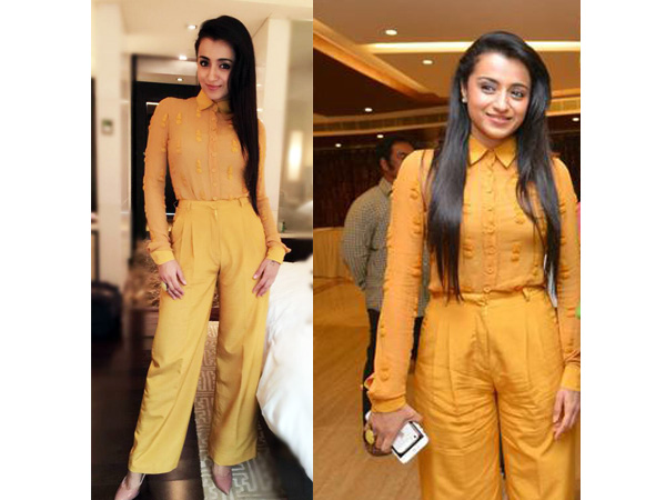 Trisha Krishnan: All That Mustard Jazz - Boldsky.com