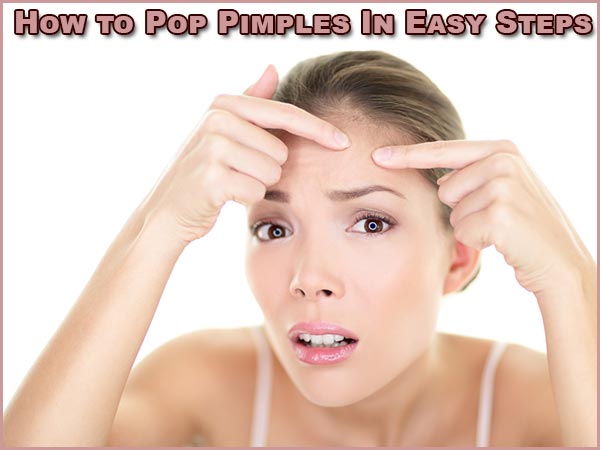 How To Pop Pimples In Easy Steps - Boldsky.com