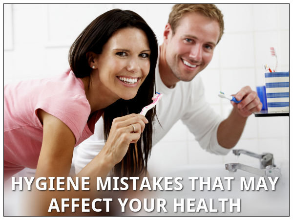 Hygiene Mistakes That May Affect Your Health - Boldsky.com