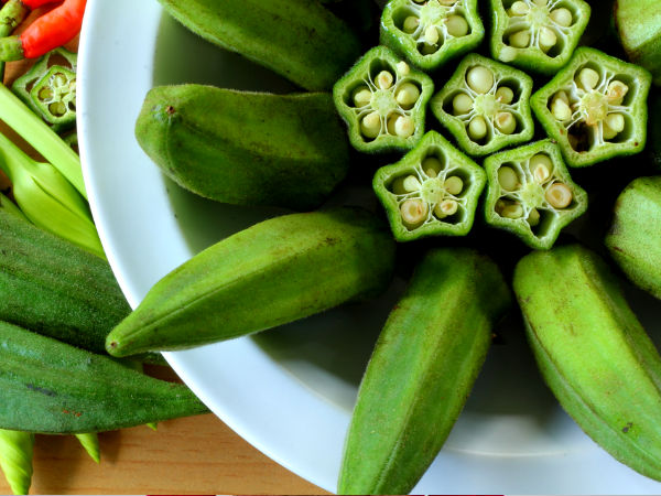 Bhindi + Water= No Diabetes & Cholesterol? - Boldsky.com