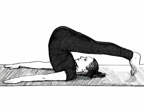 Halasana Or Plow Pose For A Glowing Skin - Boldsky.com