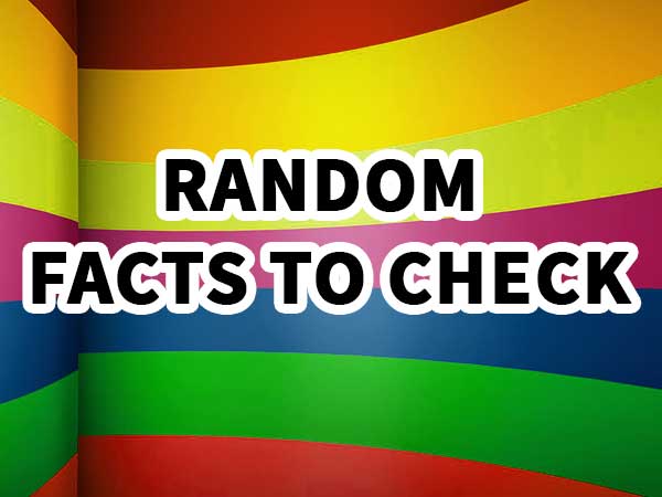 Random Facts That You Need To Know - Boldsky.com