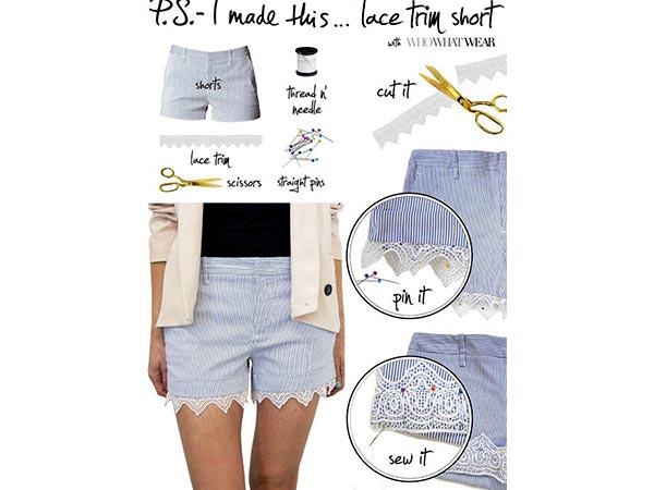 14 DIY Ideas To Turn Your Old Shorts Into New! Don't Throw Them Away ...