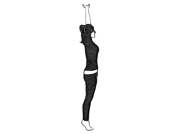 Tadasana (Mountain Pose) To Strengthen Knees & Ankles - Boldsky.com