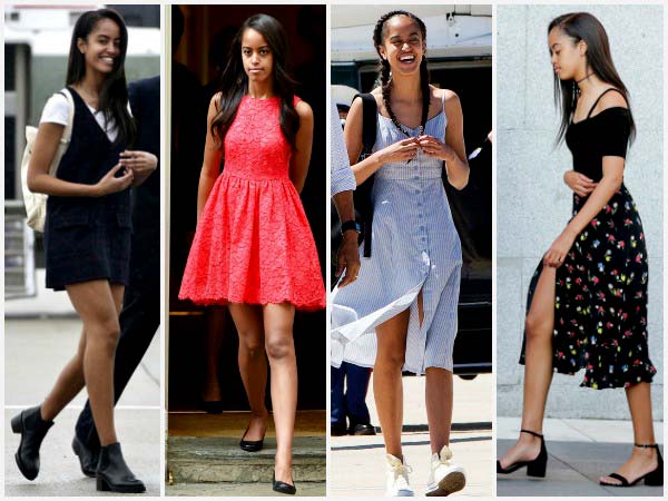9 Top Looks Of Barack Obama's Daughter Malia Obama Only For You ...