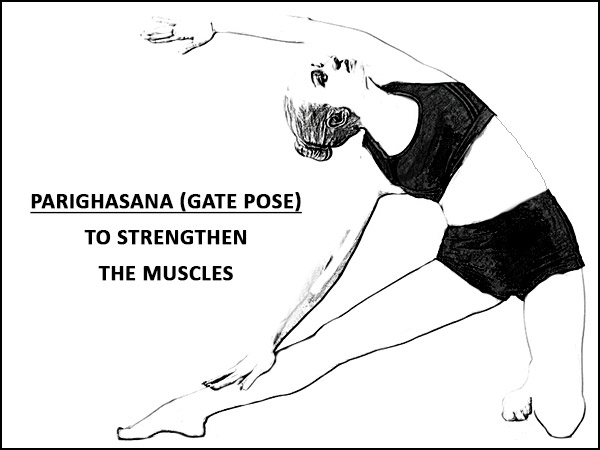 Parighasana (Gate Pose) To Strengthen The Muscles - Boldsky.com
