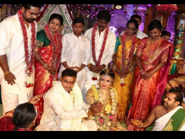 Raadhika Sarathkumar's Daughter Rayane Marries Cricketer Abhimanyu ...