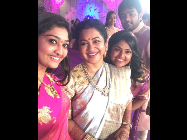 Raadhika Sarathkumar's Daughter Rayane Marries Cricketer Abhimanyu ...
