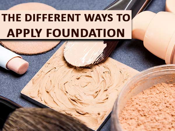 The Different Ways To Apply Foundation - Boldsky.com