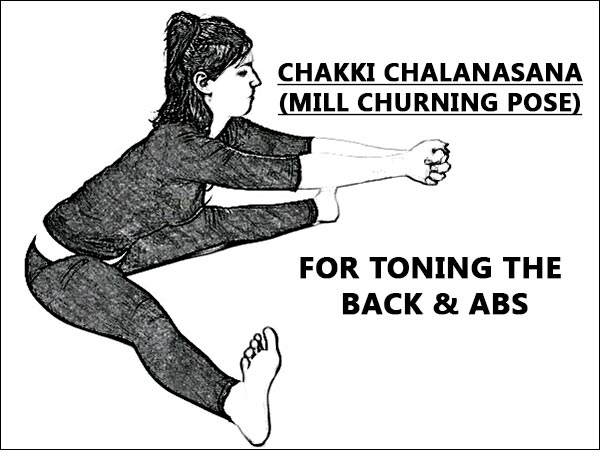 Chakki Chalanasana (Mill Churning Pose) For Toning The Back & Abs ...