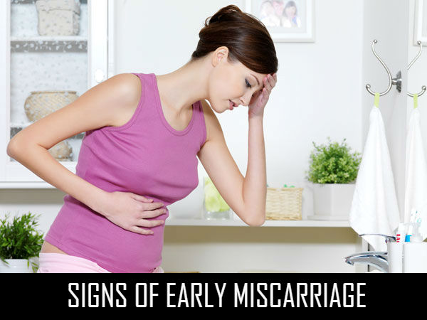 Signs Of Early Miscarriage - Boldsky.com