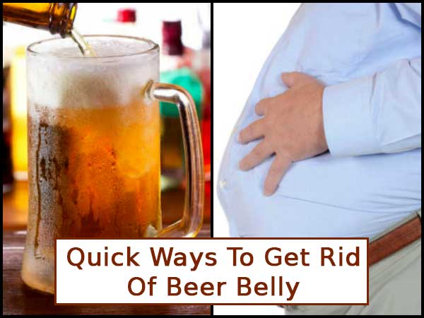 Quick & Simple Ways To Get Rid Of Beer Belly; Try, It Works! - Boldsky.com