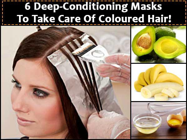 6 Deep-Conditioning Masks To Take Care Of Coloured Hair! - Boldsky.com