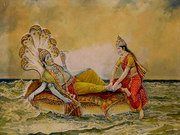 Why Does Lord Vishnu Sleep On A Serpent Bed? - Boldsky.com