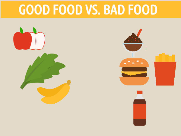 What's Good Food? What's Bad Food? - Boldsky.com