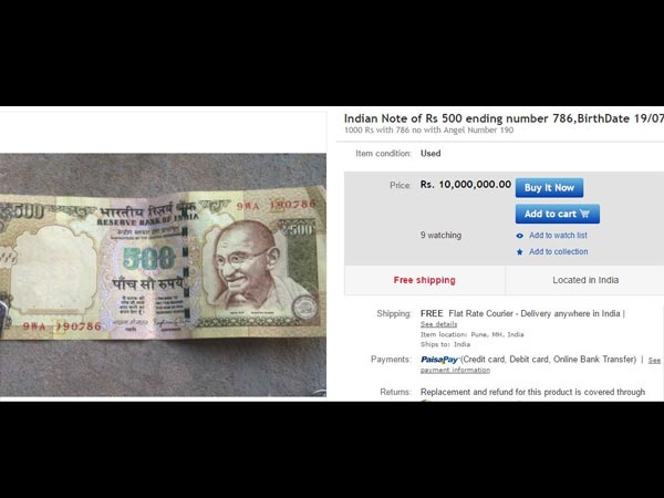 This Is How People Are Selling Old Notes For Millions! - Boldsky.com