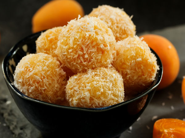Mango Coconut Ladoo Recipe - Boldsky.com