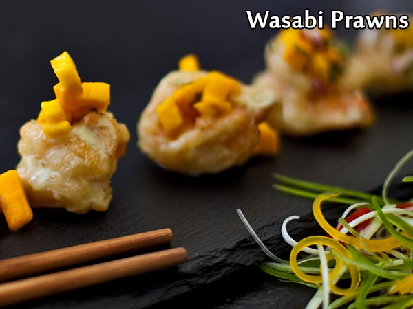 Wasabi Prawns Recipe: How To Cook Crispy Prawns With Wasabi Mayonnaise ...