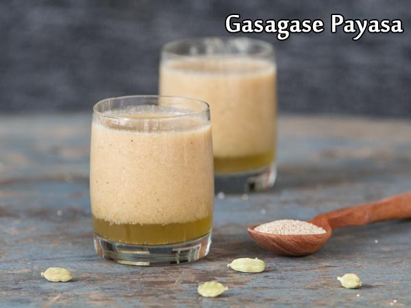 Gasagase Payasa Recipe: How To Make Poppy Seeds Payasam - Boldsky.com
