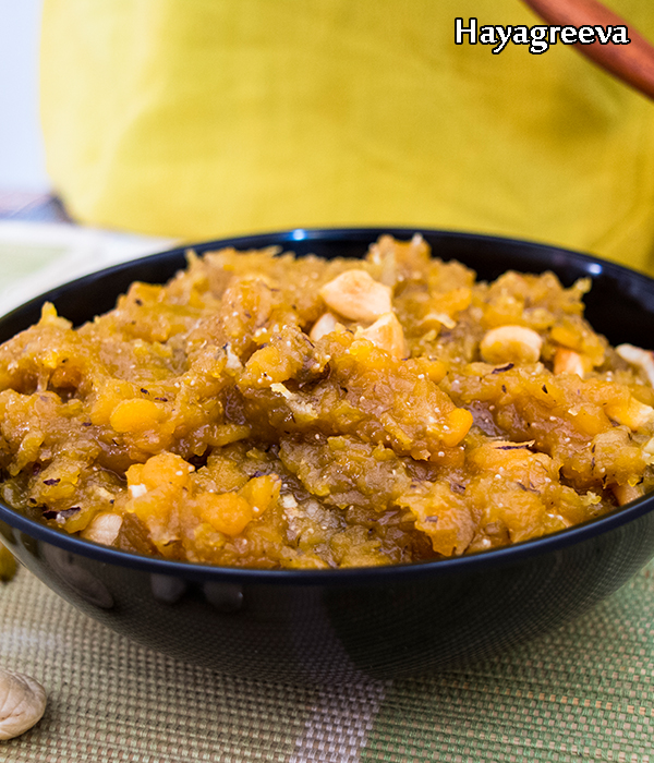 Hayagreeva Recipe | Chana Dal Halwa Recipe | Hayagreeva Maddi Recipe ...