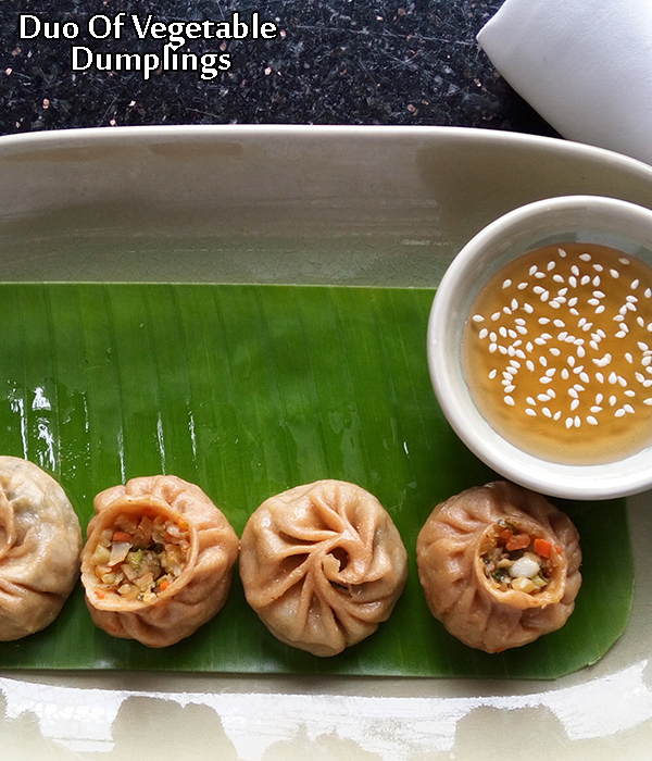 Duo Of Vegetable Dumplings Recipe: Vegetable Dumplings With Lemon Honey ...
