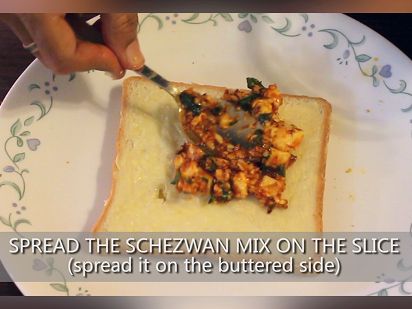 Schezwan Sandwich Recipe | Paneer Cheese Grilled Sandwich Recipe ...