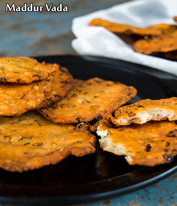 Maddur Vada Recipe | How To Prepare Maddur Vade | Easy Maddur Vada ...