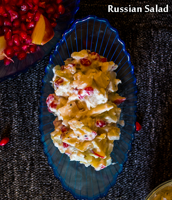 Russian Salad Recipe: How To Prepare Vegetarian Russian Salad - Boldsky.com