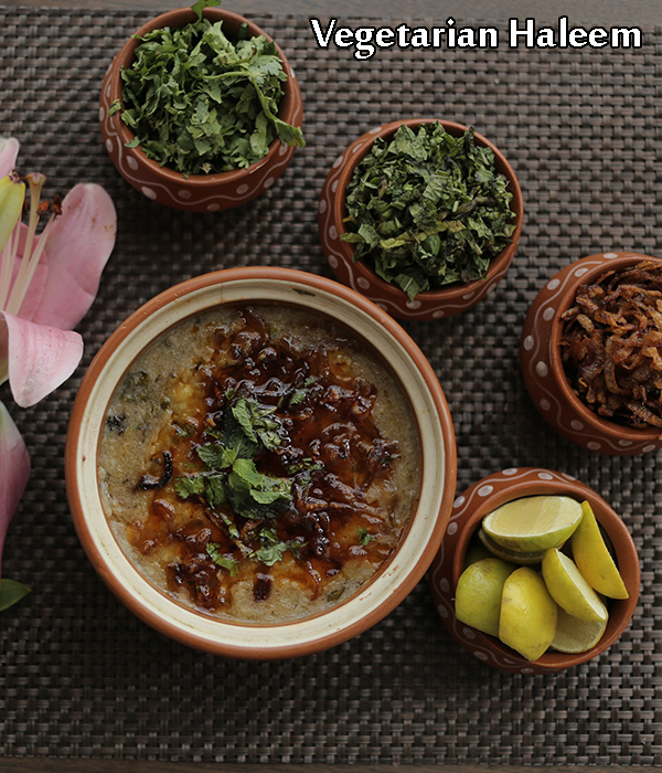 Vegetarian Haleem Recipe: How To Make Hyderabadi Haleem (Vegetarian ...