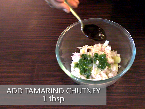 Canapes Chaat Recipe | Quick Canape Bites | Chaat Basket Recipe ...