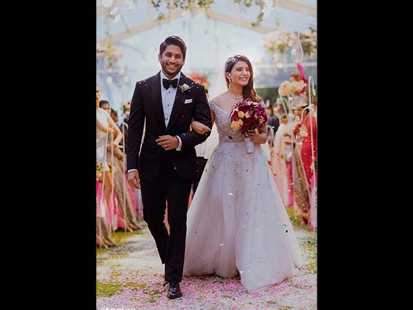 ChaiSam Weds Again; Both Look Amazing As Christian Bride & Groom ...