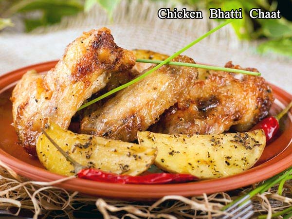 Chicken Bhatti Chaat Recipe - Boldsky.com