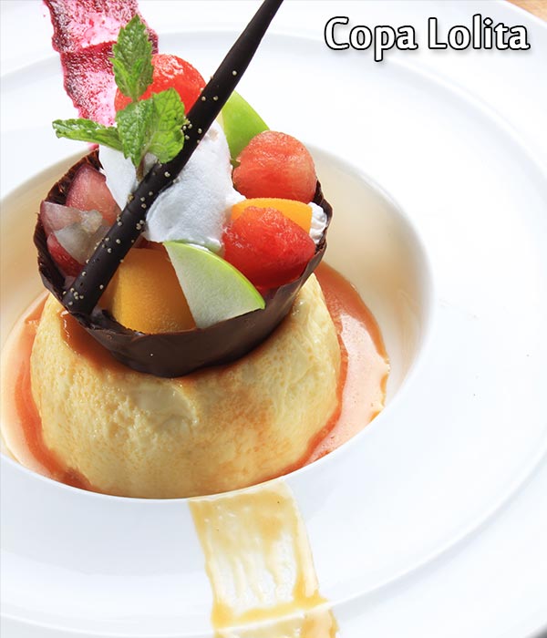 Copa Lolita Recipe: Cream Caramel With Rum And Raisin Ice Cream ...