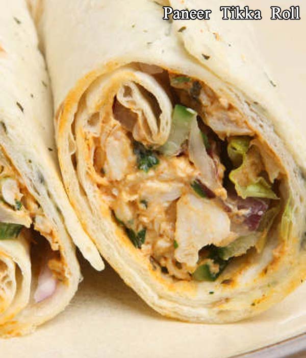 Easy And Quick Paneer Tikka Roll - Boldsky.com