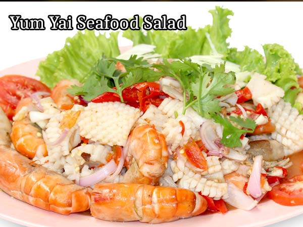Yum Yai Seafood Salad Recipe: How To Prepare Thai Seafood Salad ...