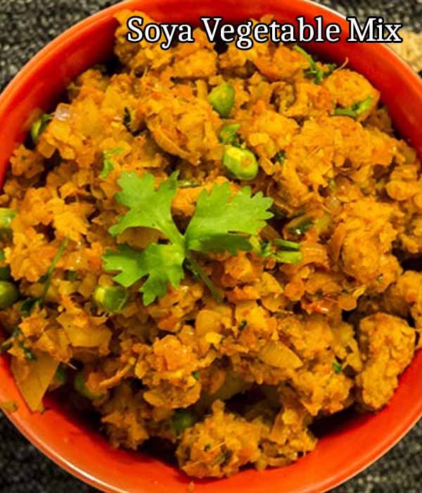 Soya Vegetable Mix Recipe - Boldsky.com