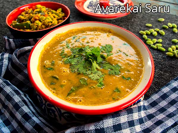 Avarekalu Saru Recipe: How To Make Avarekalu Saru Easily At Home ...