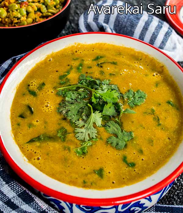 Avarekalu Saru Recipe: How To Make Avarekalu Saru Easily At Home ...
