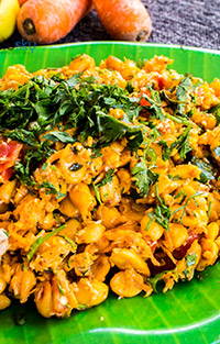 Congress Kadalekai Recipe | How To Make Masala Peanuts Chat | South ...