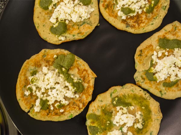 Mini Soya Paneer Pancakes Recipe| Healthy Starter Recipe| Indian Veg ...