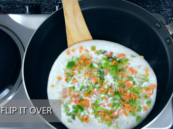 Vegetable Dosa Recipe | Vegetable Uthappam Recipe - Boldsky.com