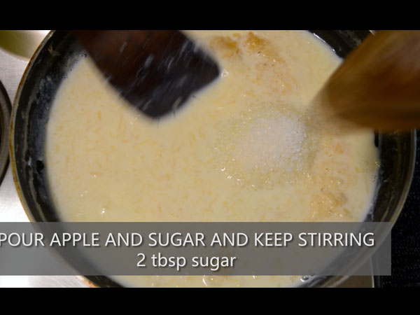 Apple Rabdi Recipe | How To Make Apple Kheer | Seb Rabdi Recipe ...