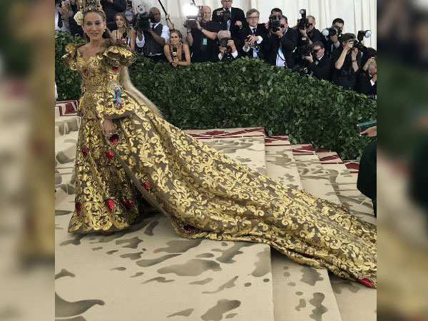 Look Who Just Dripped In Gold At Met Gala 2018! - Boldsky.com