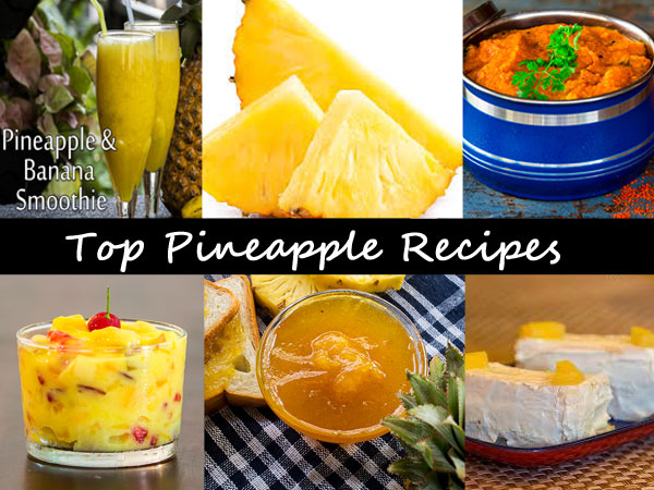 Top Pineapple Recipes | Easy Pineapple Recipes - Boldsky.com
