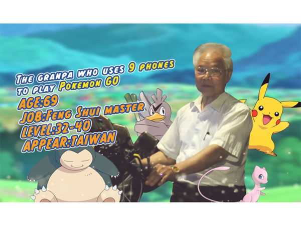 Grandpa Plays Pokemon Go With 11 Phones And Becomes Internet Sensation ...