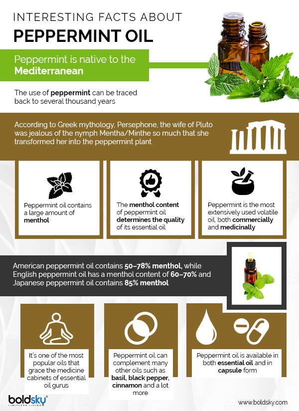22 Fascinating Benefits Of Peppermint Oil For Health, Hair & Skin ...