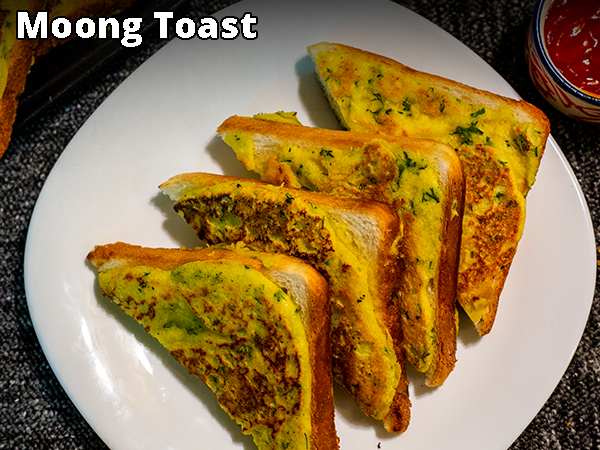 Moong Toast Recipe | How To Make Moong Toast | Moong Toast for Snacks ...